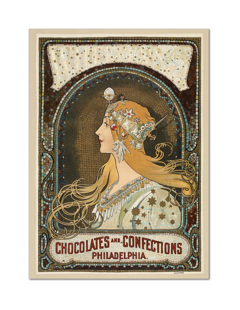 Zodiac (1896) Alphonse Mucha – Cardiff Poster Printing