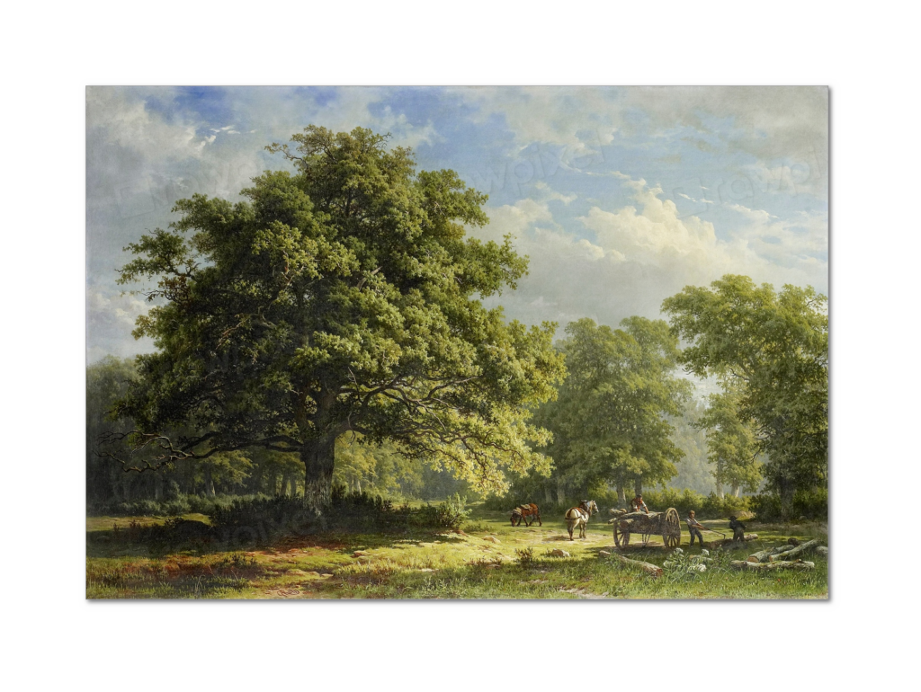 View in the Bentheim Forest, George Andries Roth – Cardiff Poster Printing