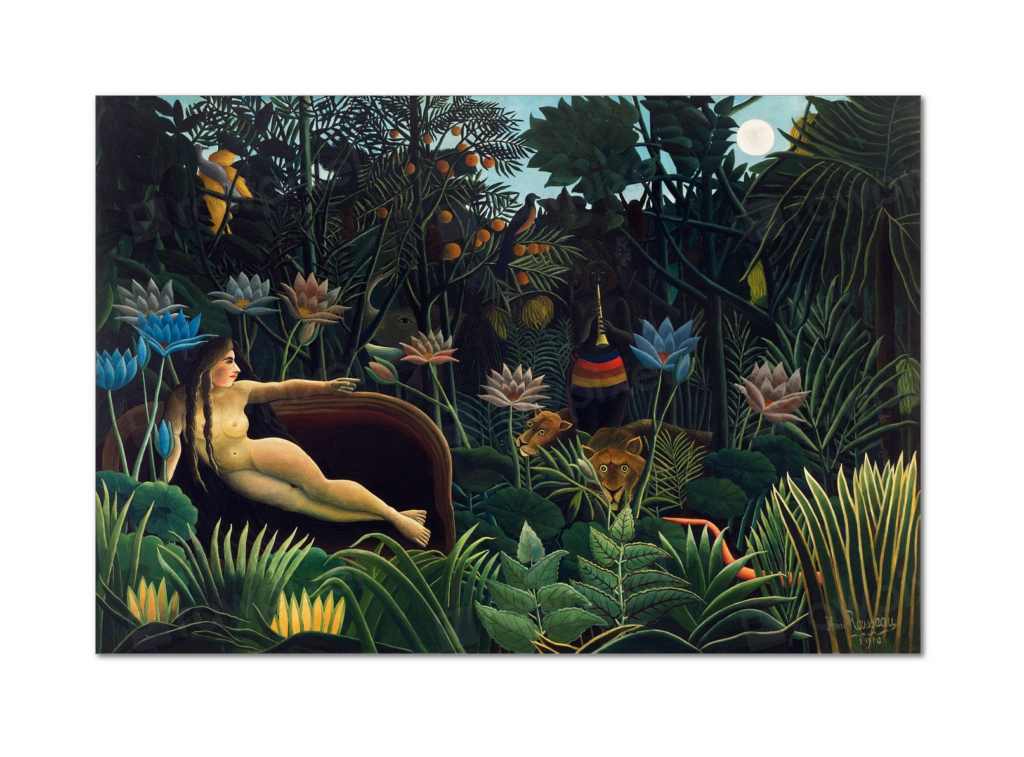 The Dream (Henri Rousseau, 1910) – Cardiff Poster Printing